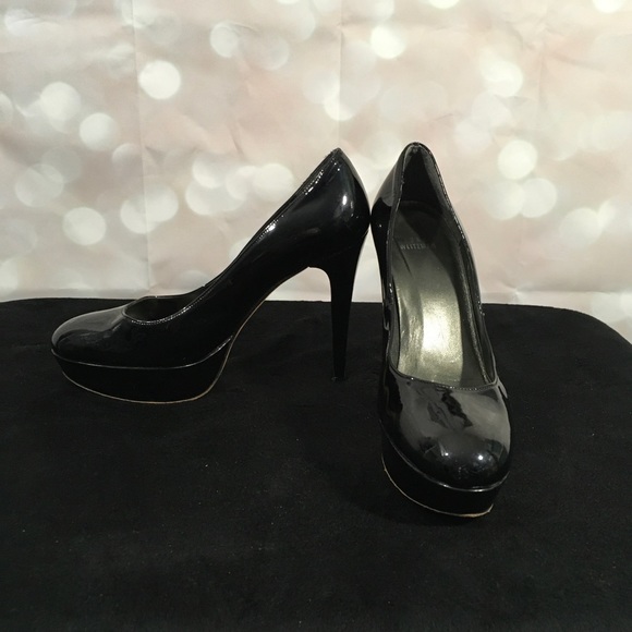 Stuart Weitzman | Shoes | Stuart Weitzman Black Platswoon Platform ...